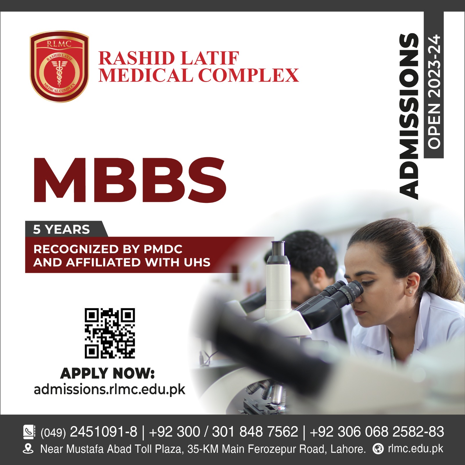 Rashid Latif Medical College | RLMC